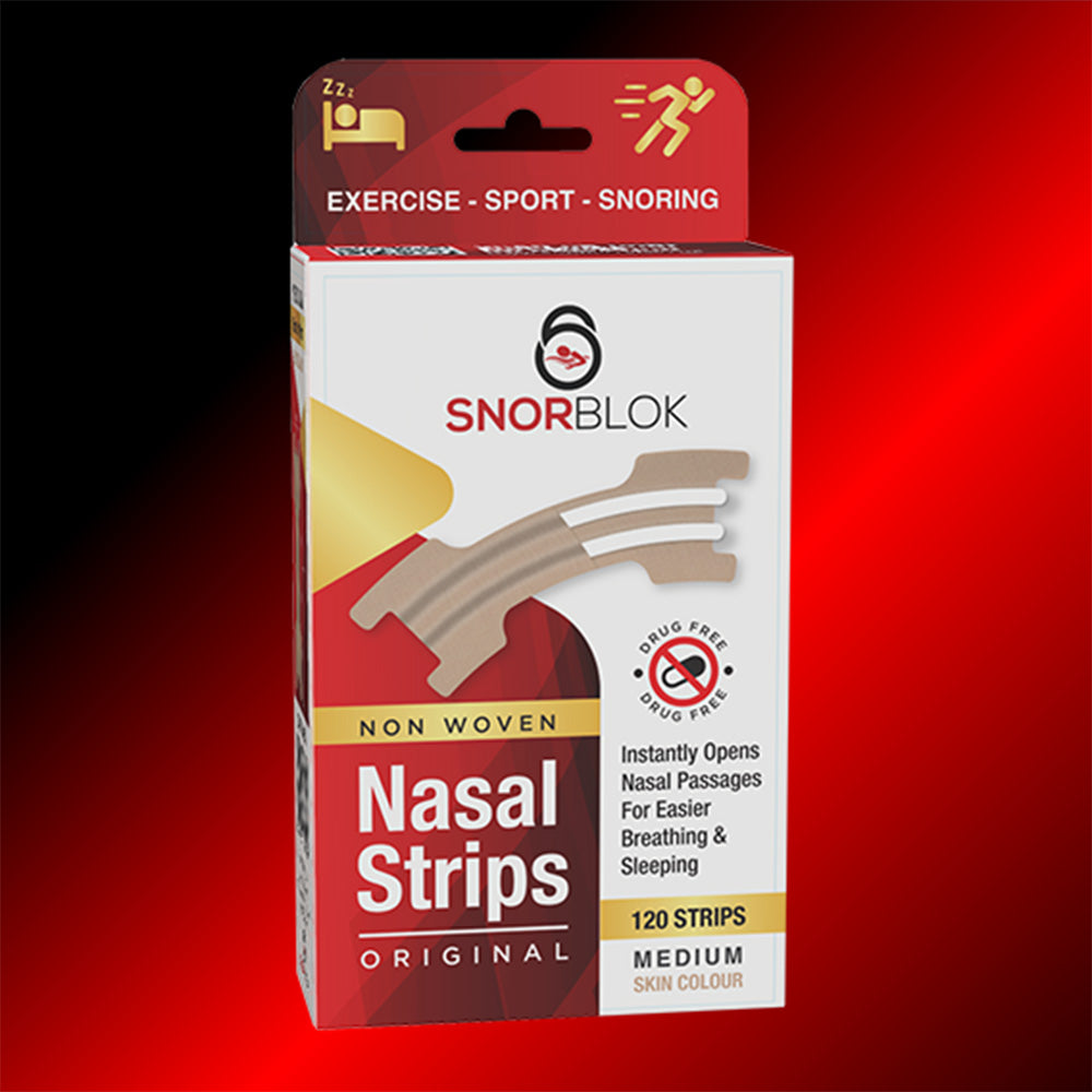 Nasal Strips 120pc Large Non-Woven – SNORBLOK NZ