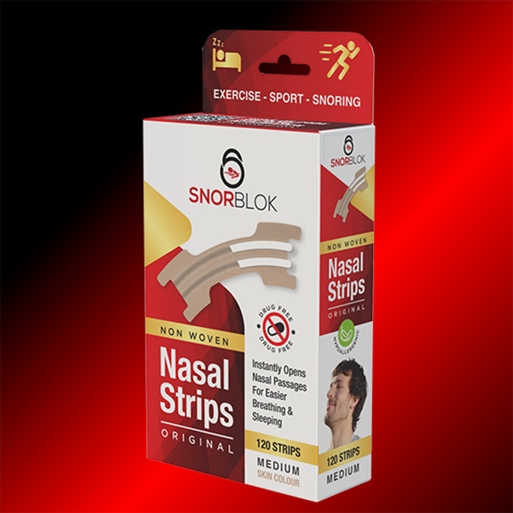 Nasal Strips 120pc Large Non-Woven – SNORBLOK NZ